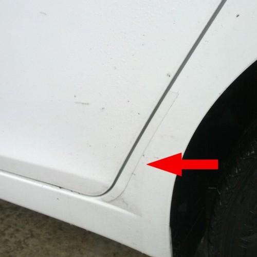 22907771 - Chevy Cruze quarter protector, Left – 1110 Graphics