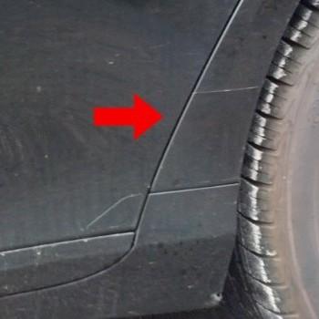 5874833050 - Lexus ES350 quarter protector, Left – 1110 Graphics