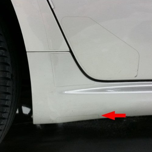 7586507010 - Toyota Avalon lower rocker protector, Right – 1110 Graphics