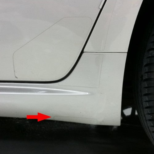 7586607010 - Toyota Avalon lower rocker protector, Left – 1110 Graphics