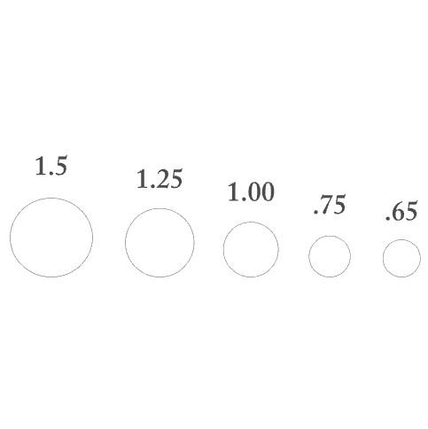 Circular Clear Protectors – 1110 Graphics